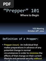 Prepping Matrix (V 1.0) | PDF