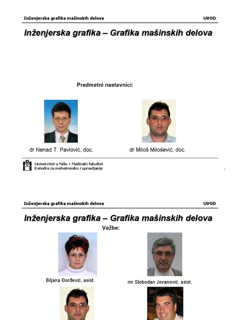 Grafika Masinskih Delova | PDF