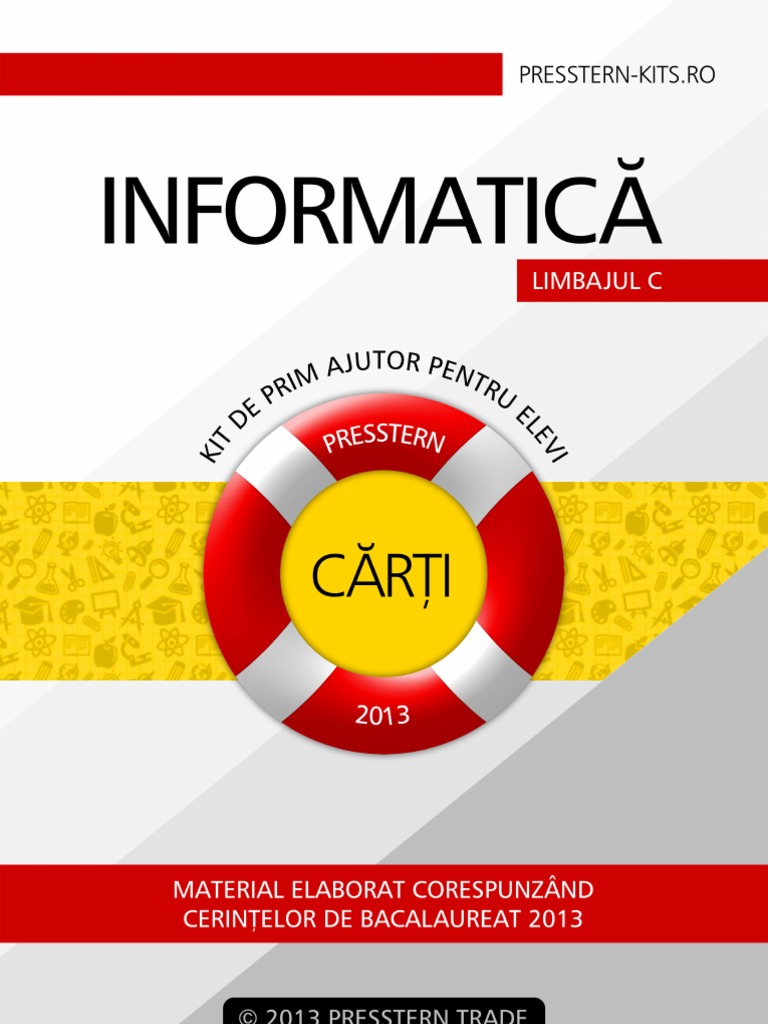 Presstern Carte Informatica Limbajul C | PDF