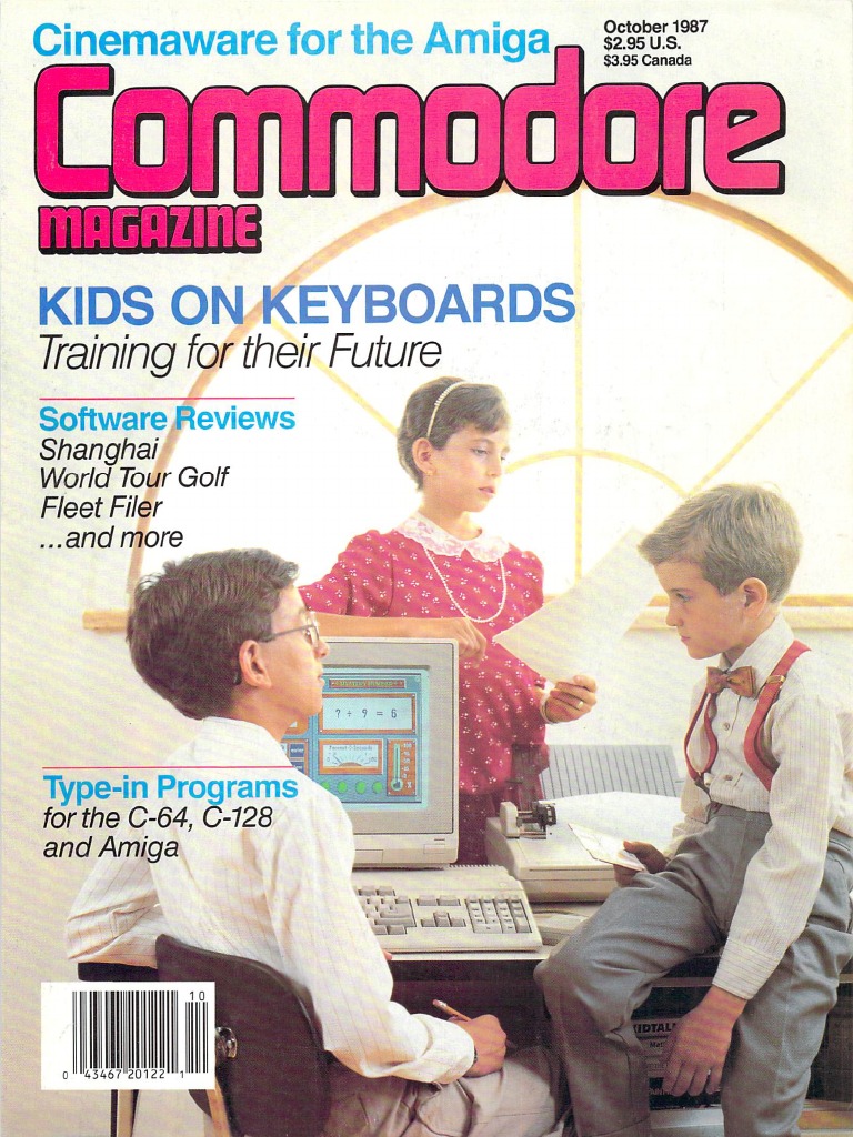 Commodore Magazine Vol-08-N10 1987 Oct | PDF | Spreadsheet | Media ...
