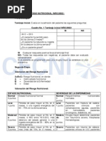 MNA Corto | PDF | Índice de masa corporal | Pérdida de peso