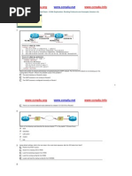 CCNA 2 SRWE Final Exam Answers | PDF | Computer Network | Ip Address