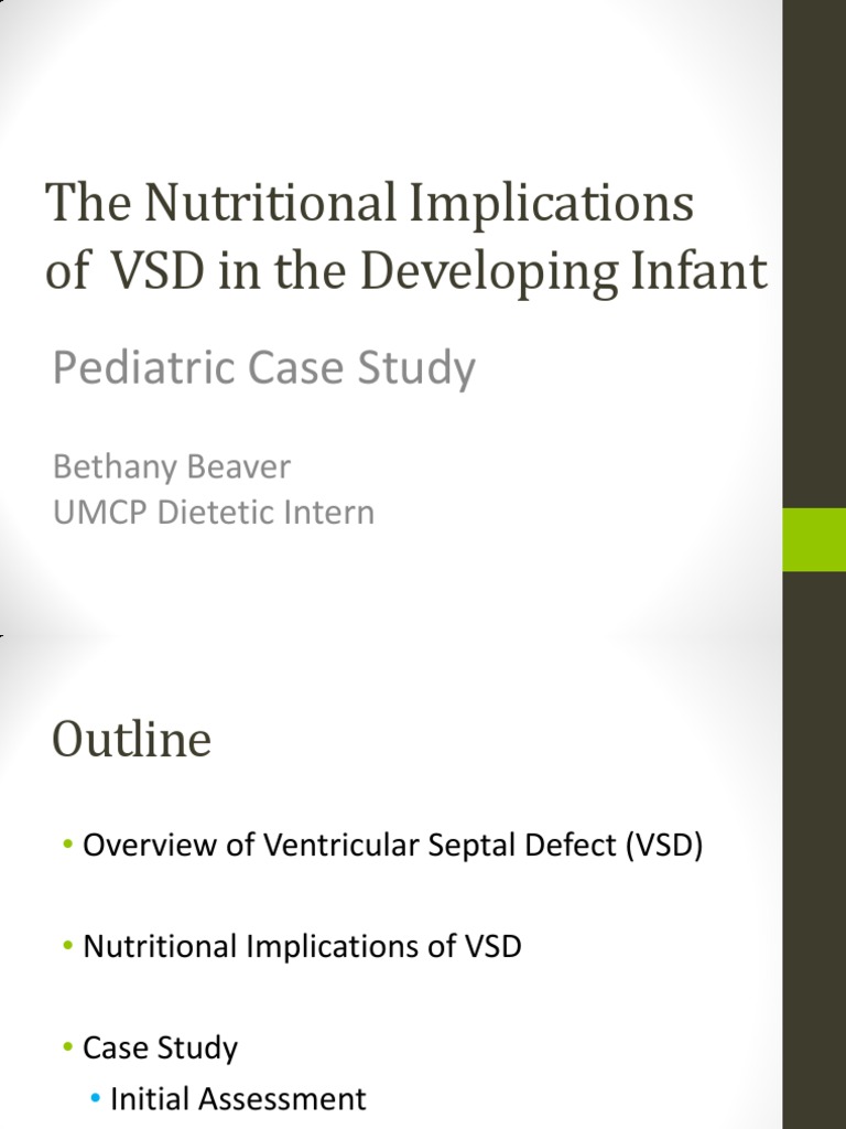 Childrens National Pediatric Case Study - VSD | PDF | Congenital Heart ...