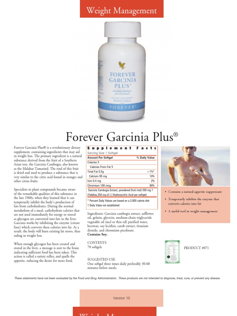 Forever Garcinia Plus ENG | Weight Management | Fat