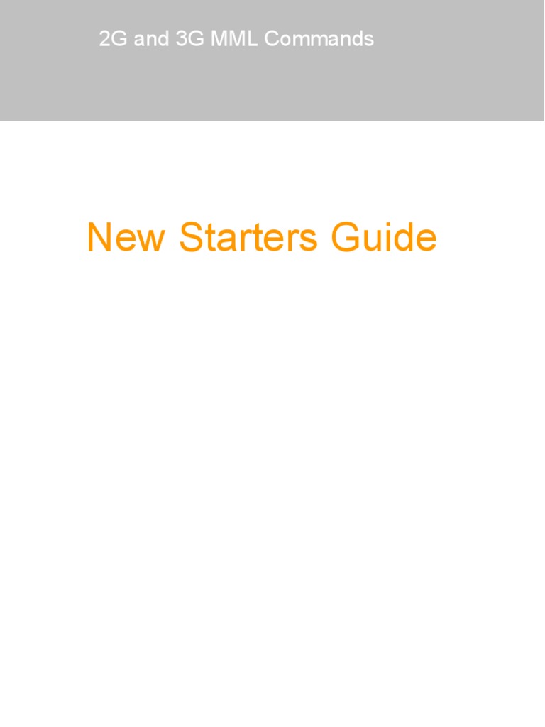 Nokia BSC MML Commands | PDF