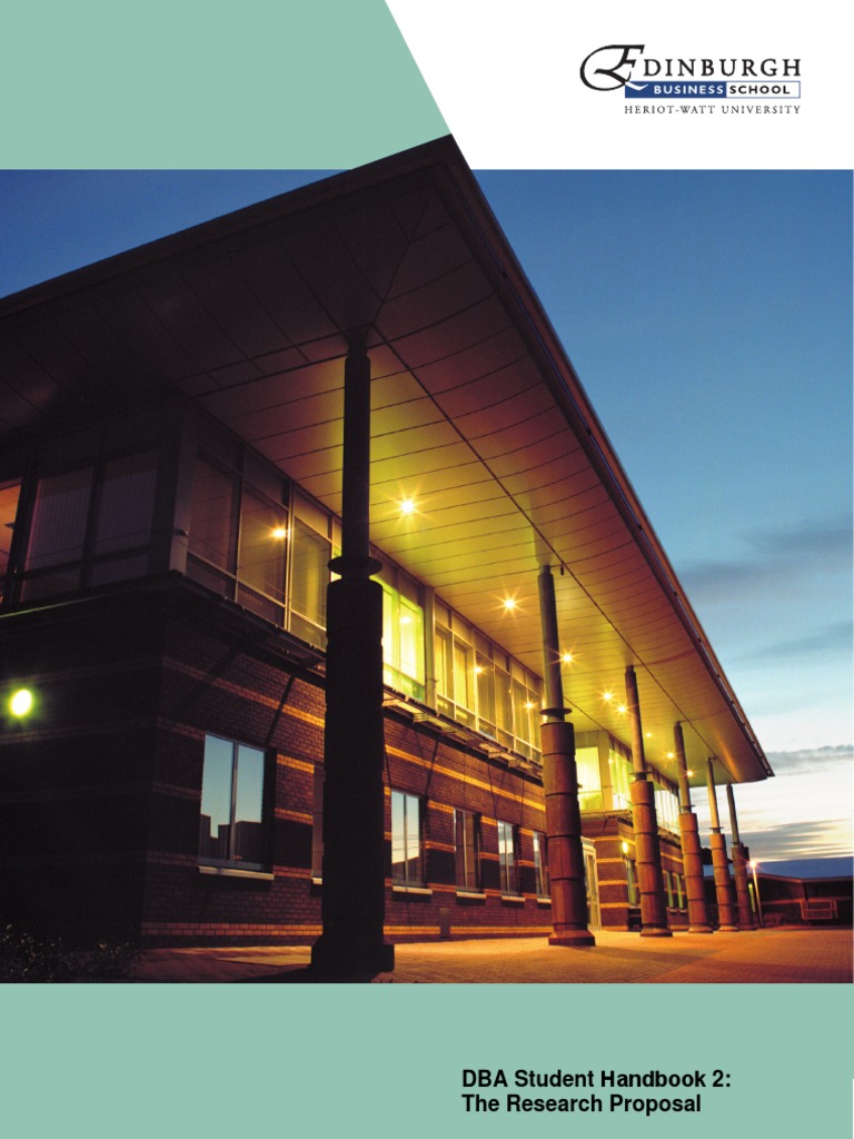 DBA Research Proposal Manual: The Critical Steps | PDF | Critical ...
