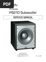 Service Manual: 6 - Piece Home Theater System | PDF | Loudspeaker ...
