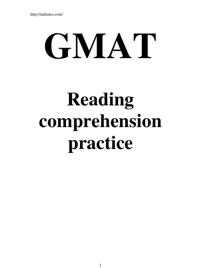 GMAT Reading Comprehension Practice | PDF | Gene Therapy | Pepsi