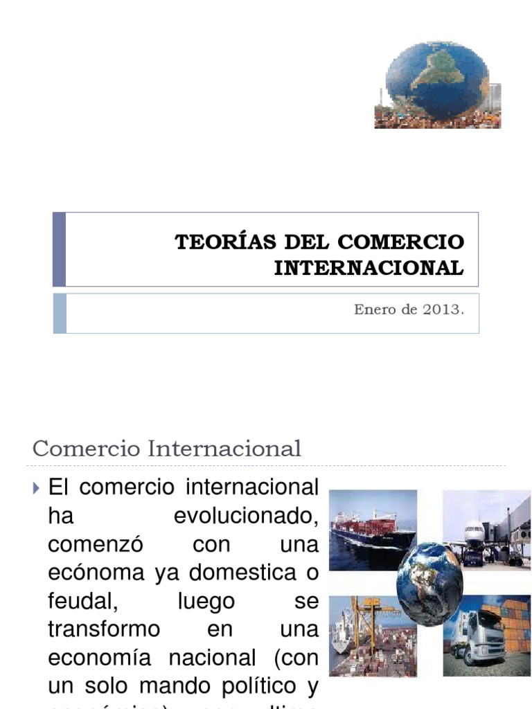 Teorías Del Comercio Internacional | PDF | Ventaja comparativa | Comercio