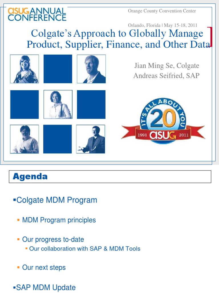 911 Colgate SAP MDM Solution | PDF | Sap Se | Business Process