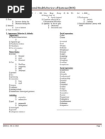 Psychiatry H&P Template Guide | PDF | Cognition | Abnormal Psychology