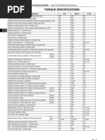 2013 Toyota Corolla Torque Specs | PDF | Engines | Vehicle Technology