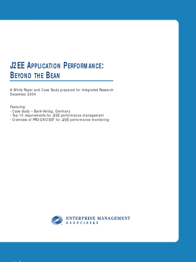 Ema J2EE Performance MGT | PDF | Java Platform | Load Balancing (Computing)