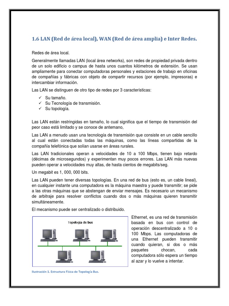 Fundamentos de Redes LAN WAN | PDF | Red de área amplia | Cambio de ...