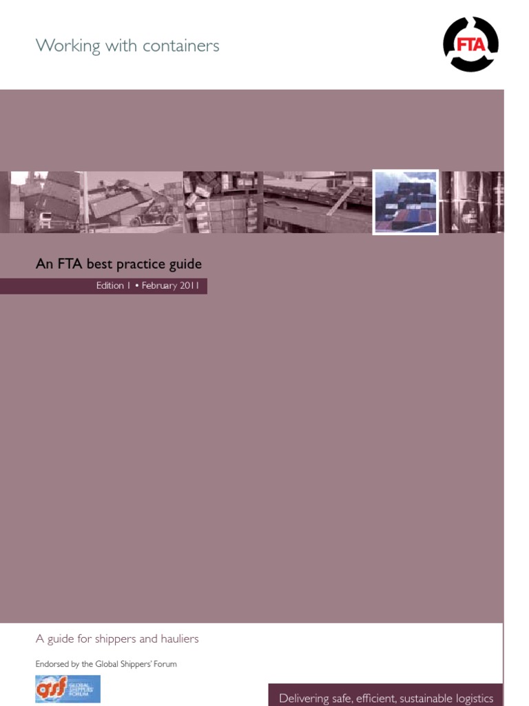 Working With Containers: An FTA Best Practice Guide | PDF ...