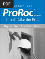 Tectum Panel Installation Guide | PDF | Drywall | Ceiling