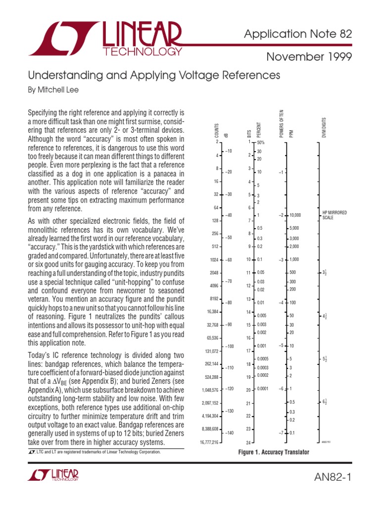 Applaying Voltage References | PDF | Diode | Electronic Engineering