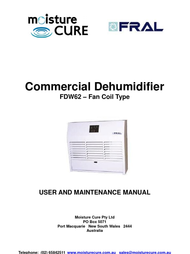 Fral FDW62 Manual | PDF | Ac Power Plugs And Sockets | Relative Humidity