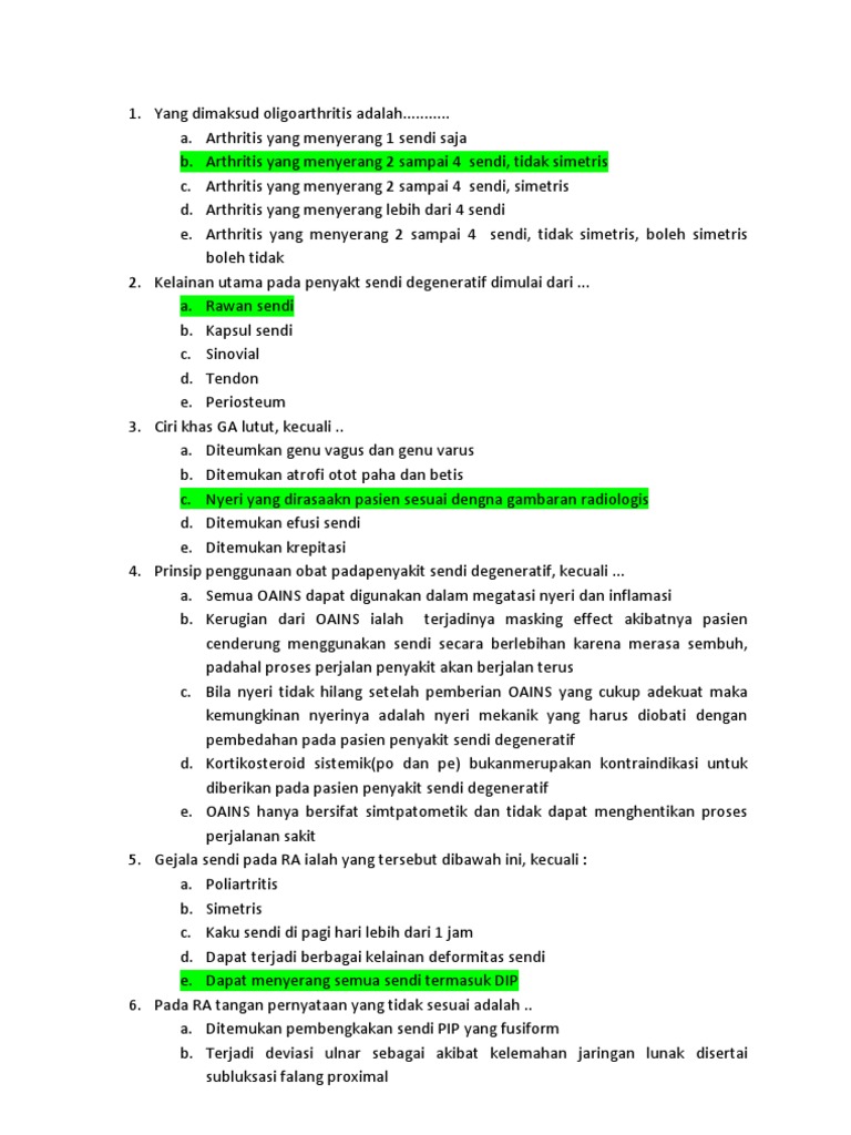 Soal IPD Word | PDF | Kesehatan Holistik