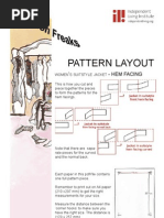 Drafting Men's Pants Pattern | PDF | Seam (Sewing) | Teaching Mathematics