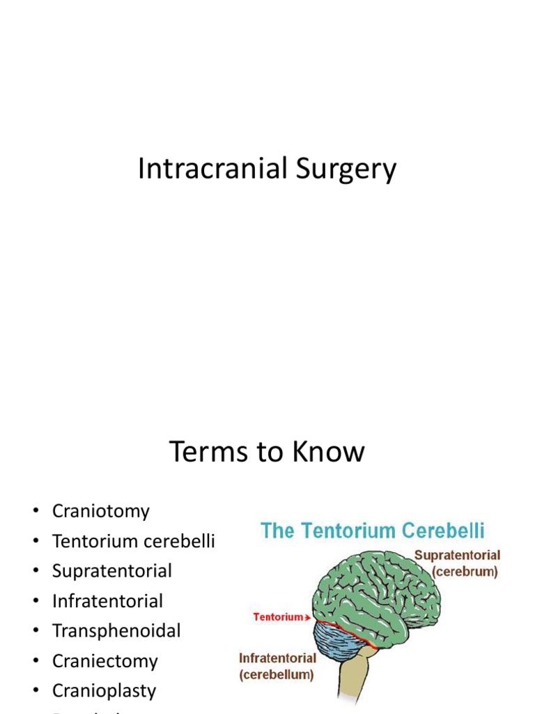 Intracranial Surgery | Download Free PDF | Clinical Medicine | Medical ...