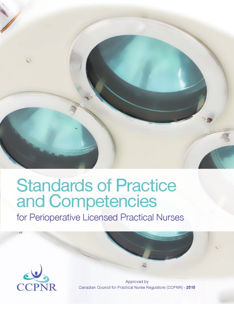 Perioperative LPN Standards and Competencies | PDF | Nursing ...