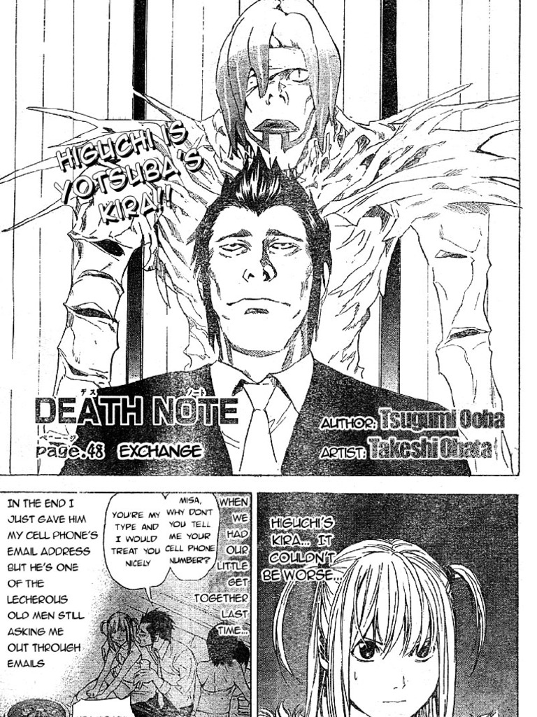 DeathNote Chapter 48 in English | PDF