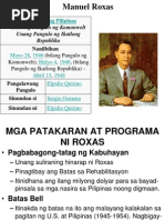 Mga Patakaran, Programa at | PDF