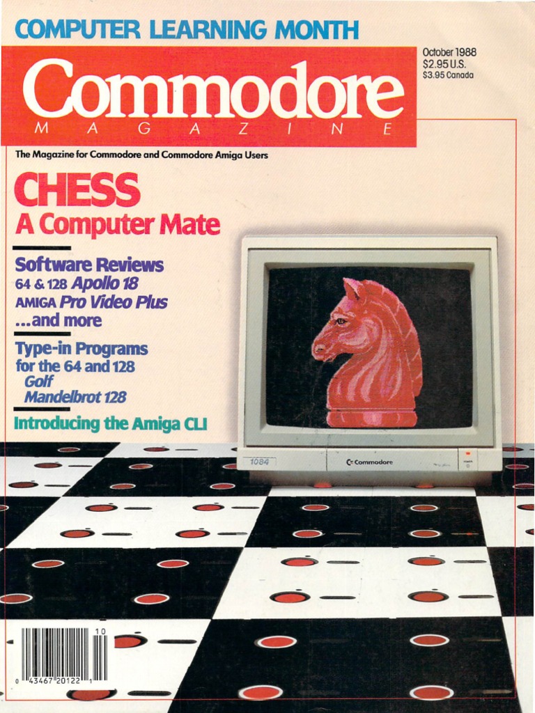 Commodore Magazine Vol-09-N10 1988 Oct | Microcomputers | Video Game ...