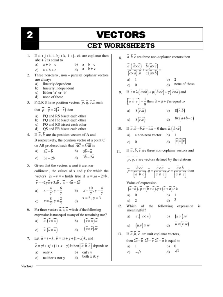 6. Vector Algebra Q | Triangle | Triangle Geometry