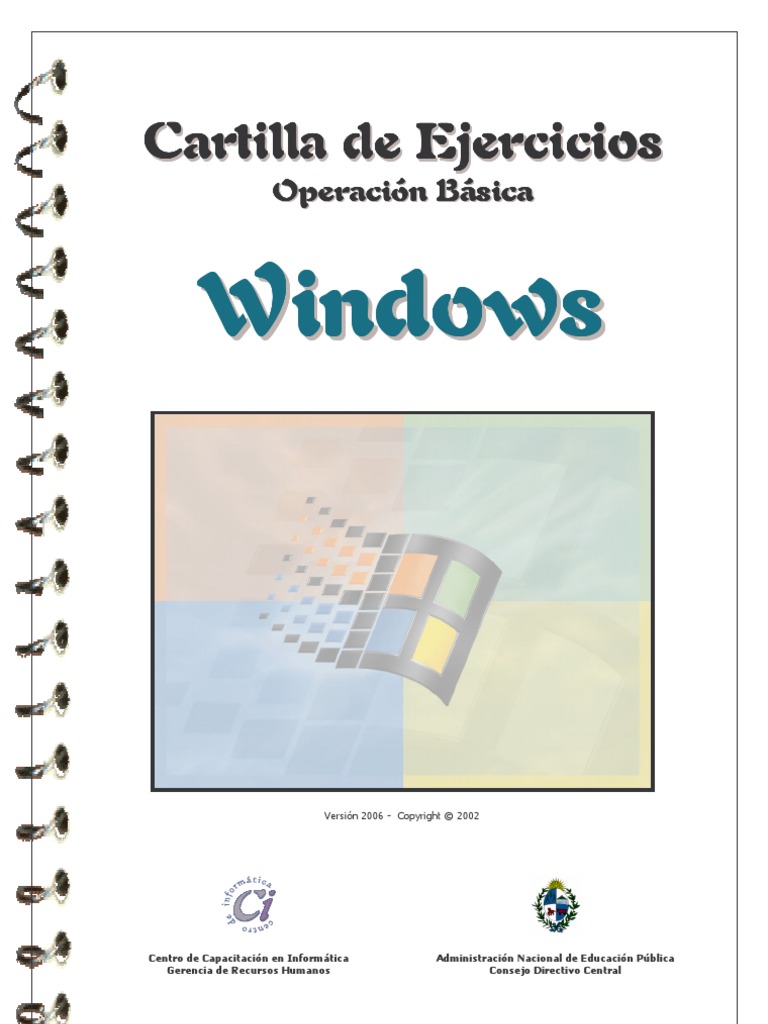 Cartilla de Ejercicios de Windows PDF | PDF | Archivo de computadora | Tecnología de sistema ...