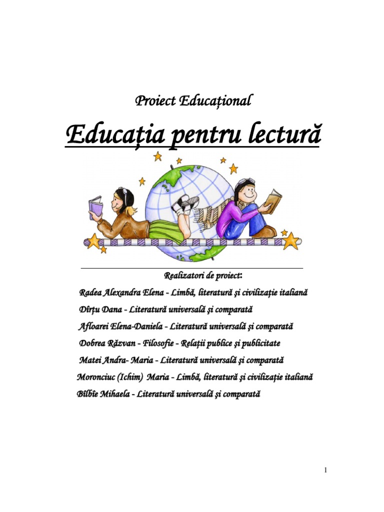 Proiect Educational | PDF