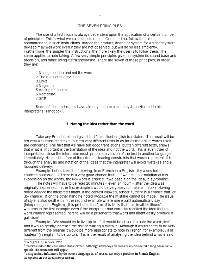 The Seven Principles | PDF | Translations | Grammatical Gender