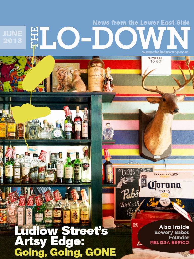 The Lo-Down Magazine - June 2013. | PDF | Lower East Side | Business
