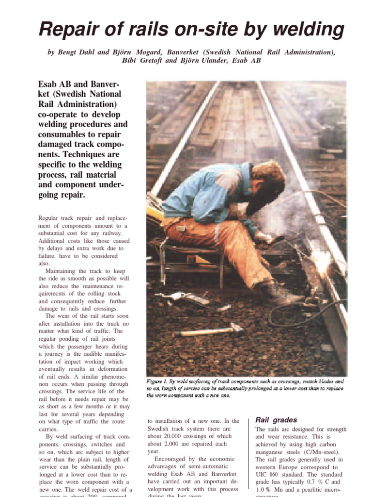 Repair Rails | PDF