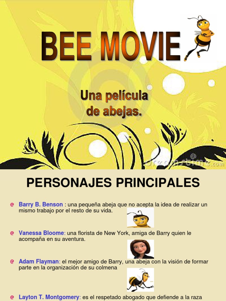 BEE MOVIE La Pelicula | PDF | Miel | Vida