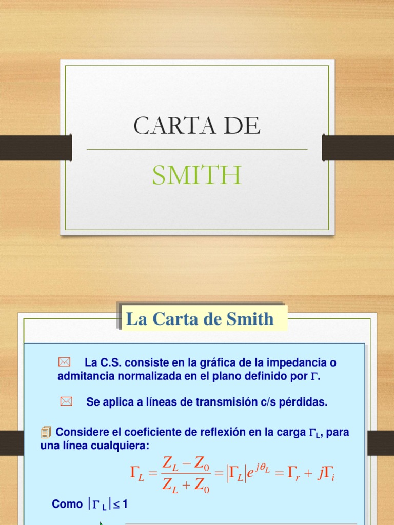 Carta Smith | PDF | Electromagnetismo | Infografia