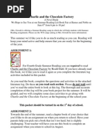 Charlie and The Chocolate Factory Questions | PDF