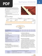 Kingspan KS1000 AWP Panel Data Sheet | PDF | Wall | Building Insulation