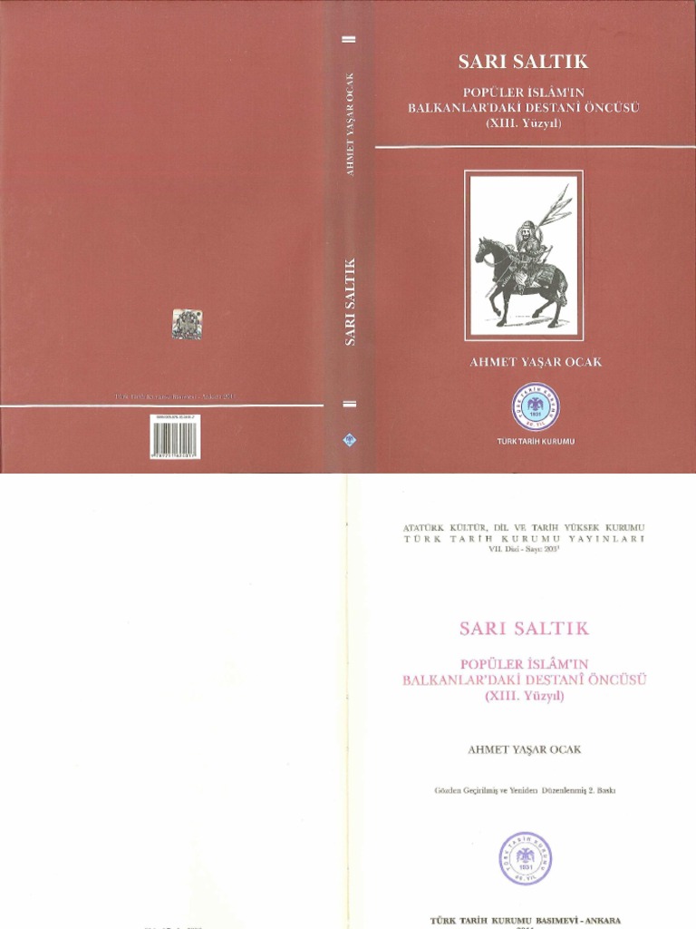 Ahmet Yasar Ocak - Sari Saltik | PDF