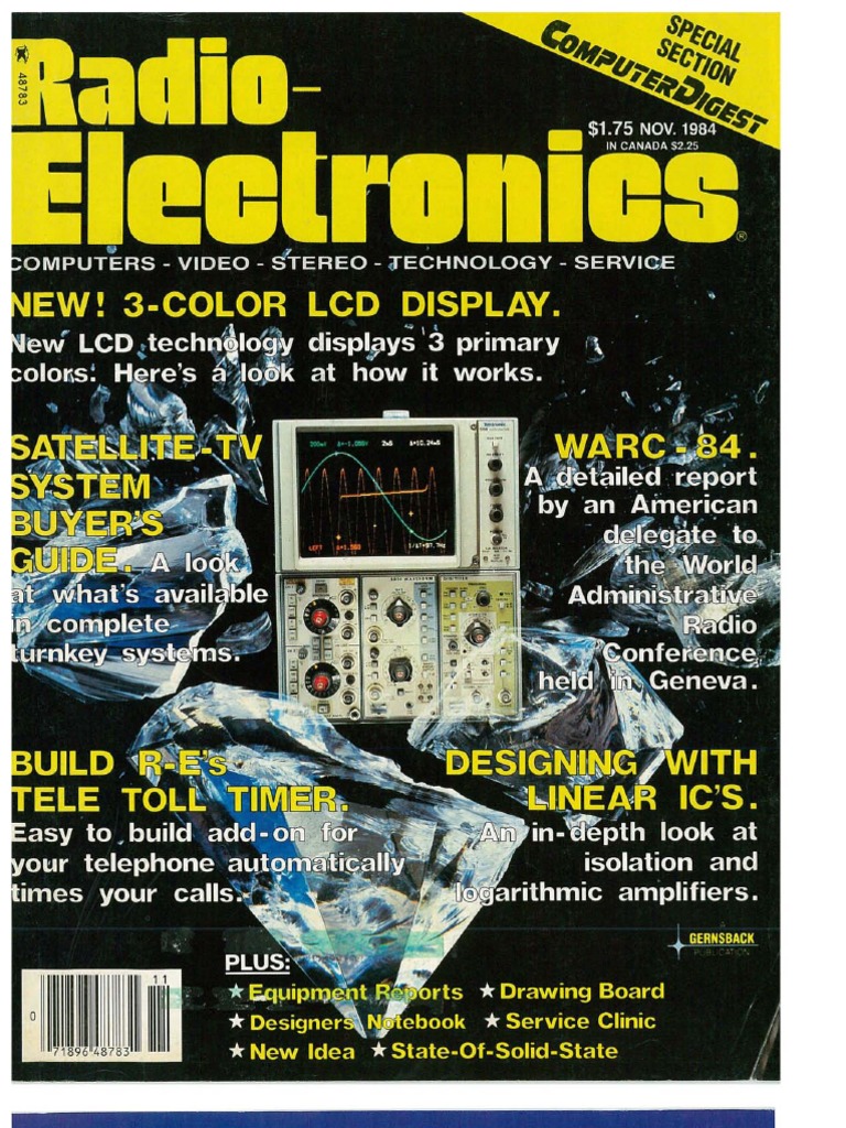 Re - 1984-11 | PDF | Power Supply | Electricity