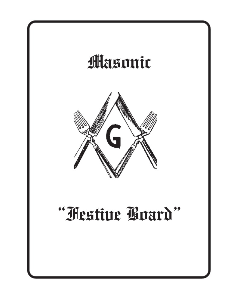 Masonic Festive Board Toasts | PDF