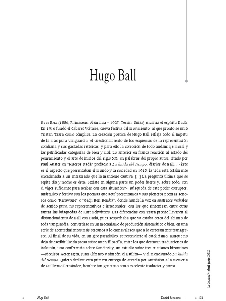 Hugo Ball