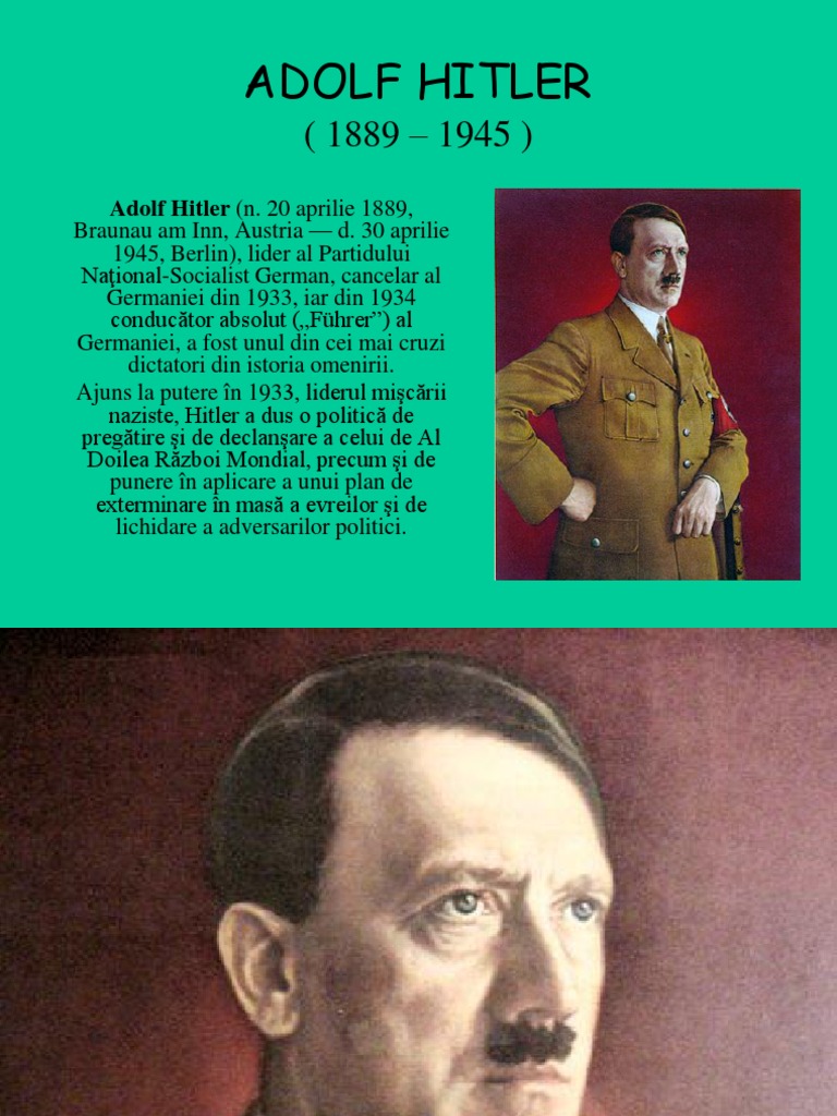 Adolf Hitler (1889-1945) | PDF