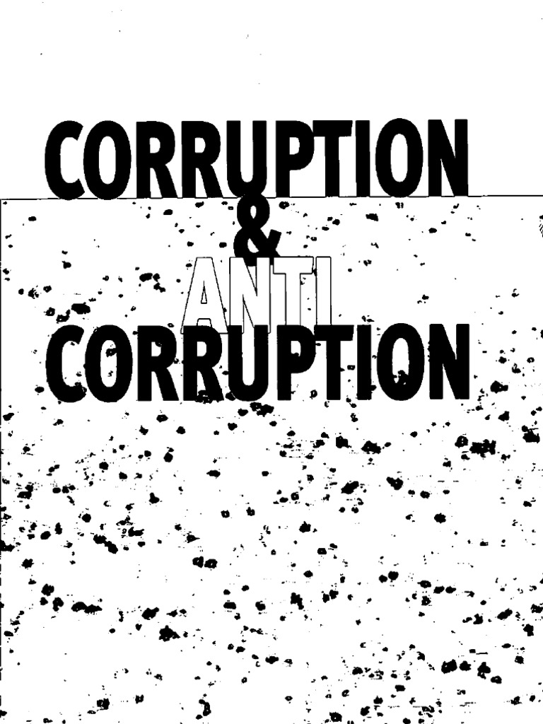 Corruption and Anti-Corruption - Book | PDF | Corruption | Crime & Violence