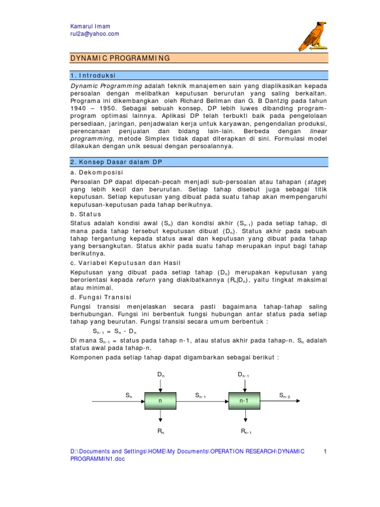 Dynamic Programming | PDF