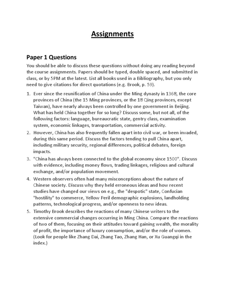 China’s Historical Unity and Division Analysis | PDF | Politics | History