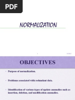 Database Normalization Slides | PDF | Data Model | Information Technology
