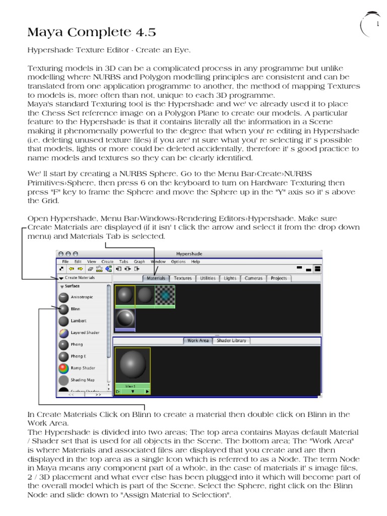 Maya Complete 4.5 | PDF | Texture Mapping | Rendering (Computer Graphics)