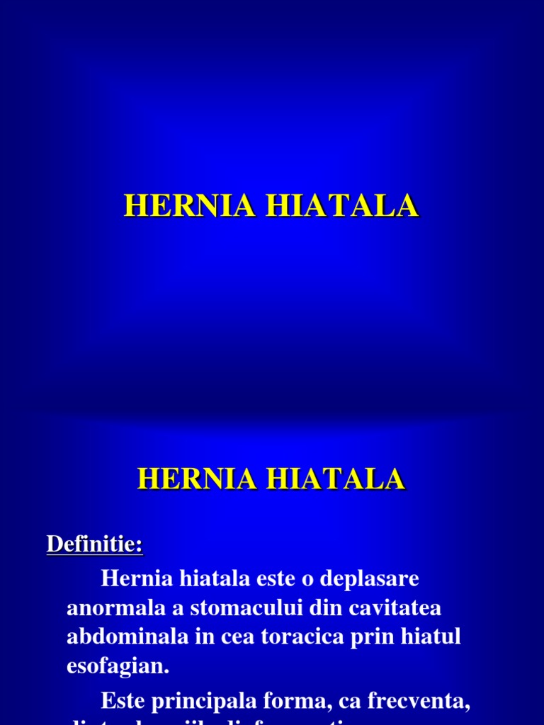 Hernia Hiatala | PDF